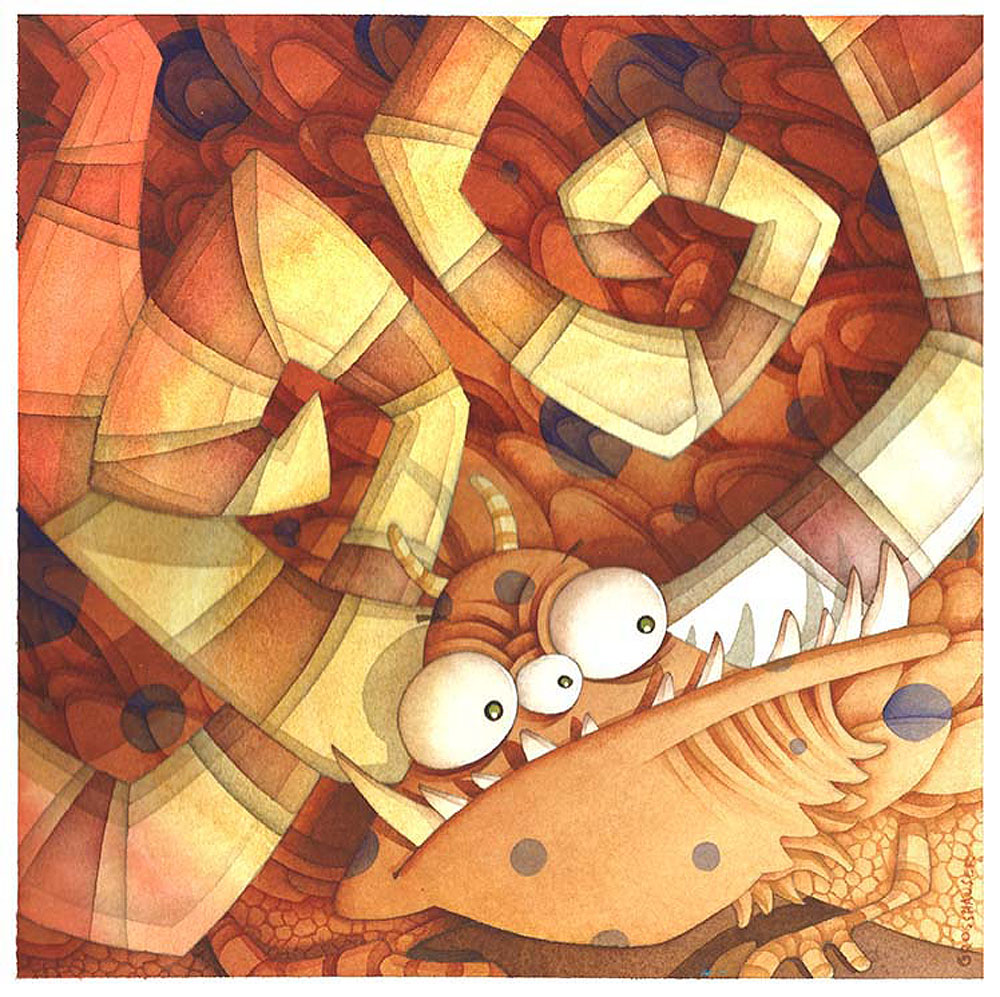 Monster Illustration – Cliff Knecht Artist Representative