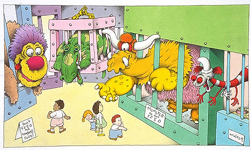 Monster Zoo – Cliff Knecht Artist Representative